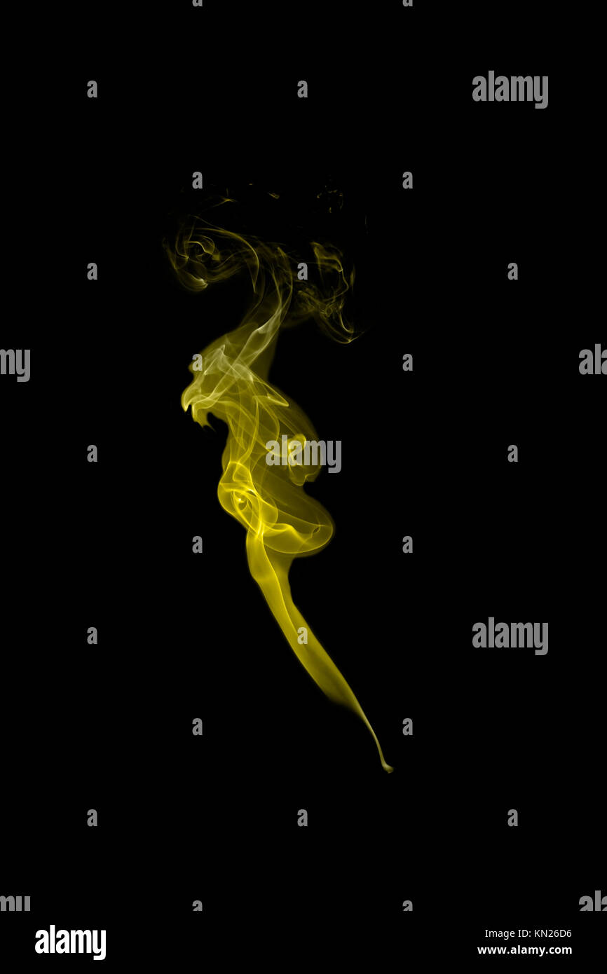 yellow abstract light smoke background Stock Photo - Alamy
