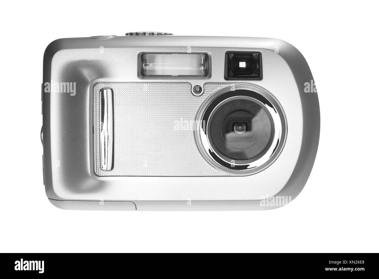 Digital Camera on White Background Stock Photo - Alamy
