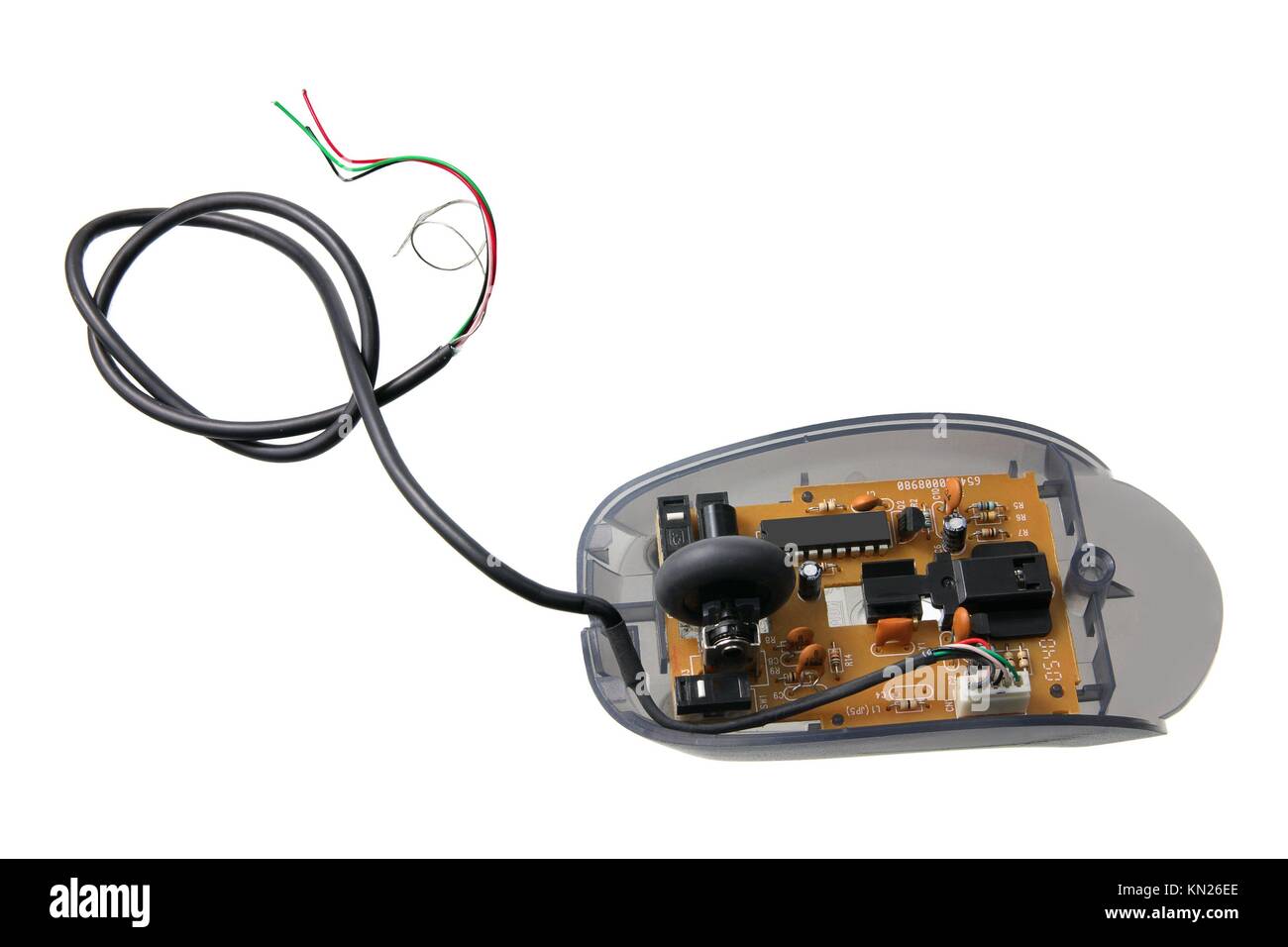 Broken computer mouse Cut Out Stock Images & Pictures - Alamy