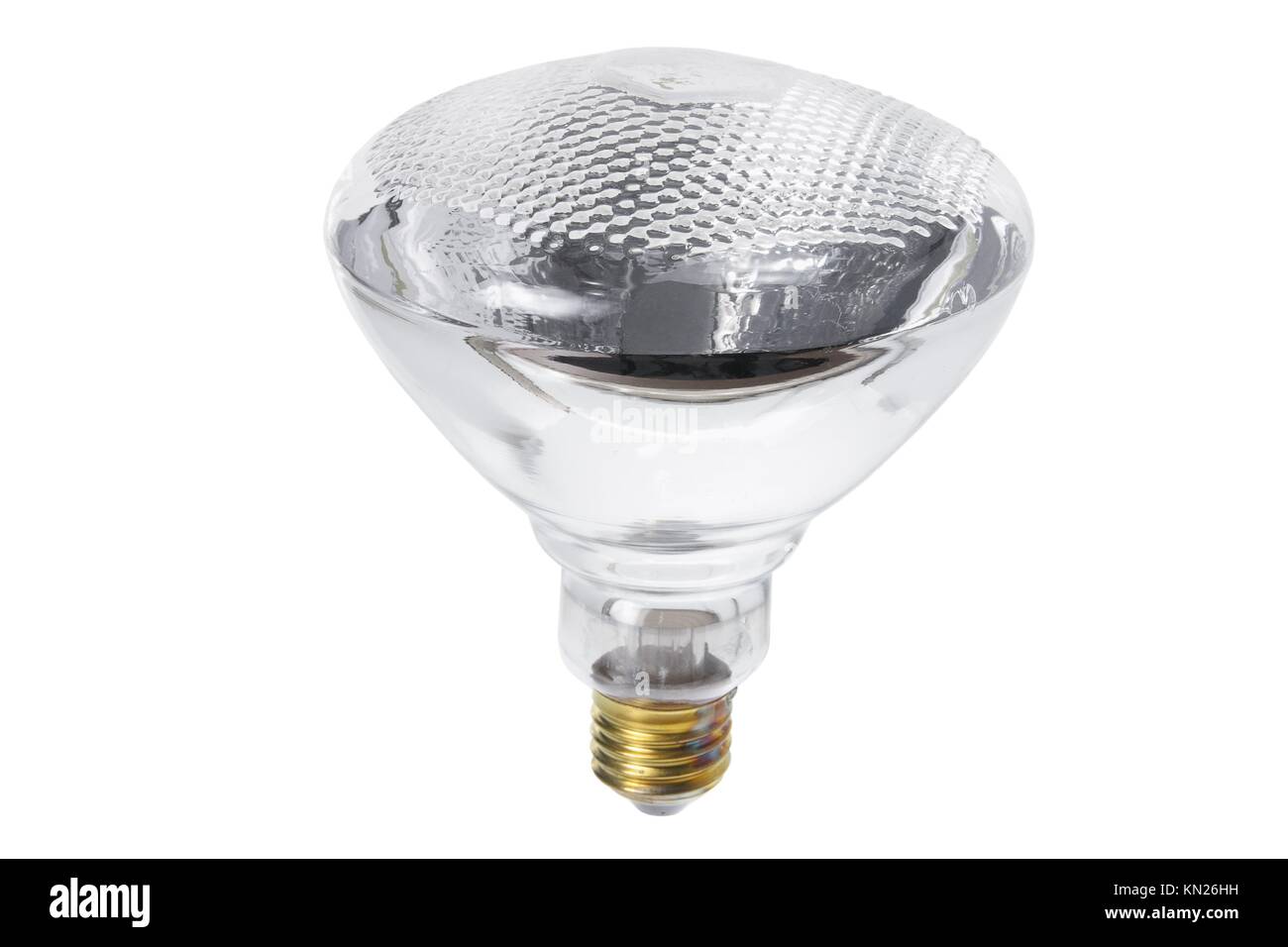 Reflector Lamp on White Background Stock Photo - Alamy
