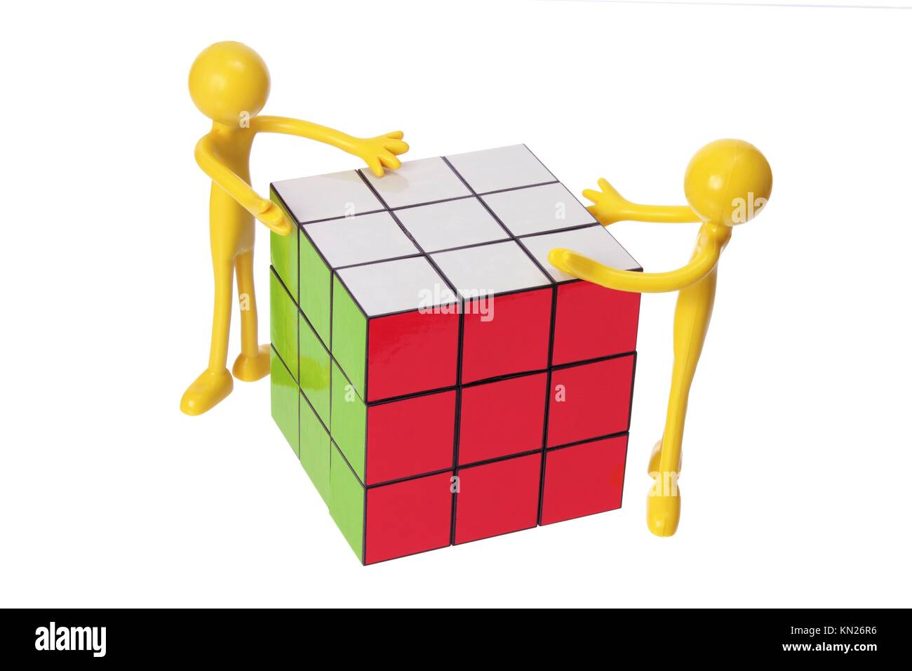 Cube figures Cut Out Stock Images & Pictures - Alamy