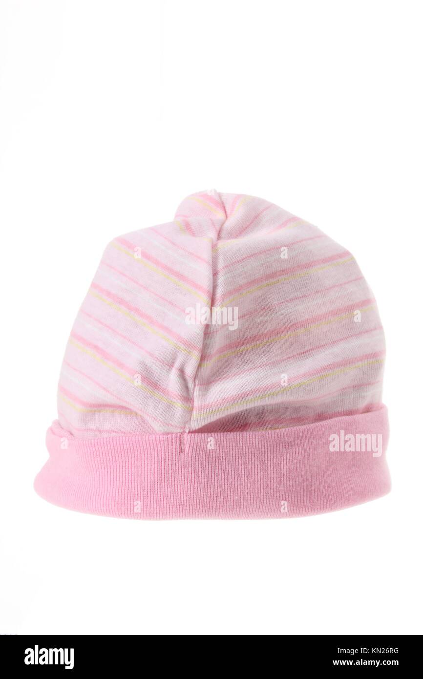 Baby Hat on White background Stock Photo - Alamy
