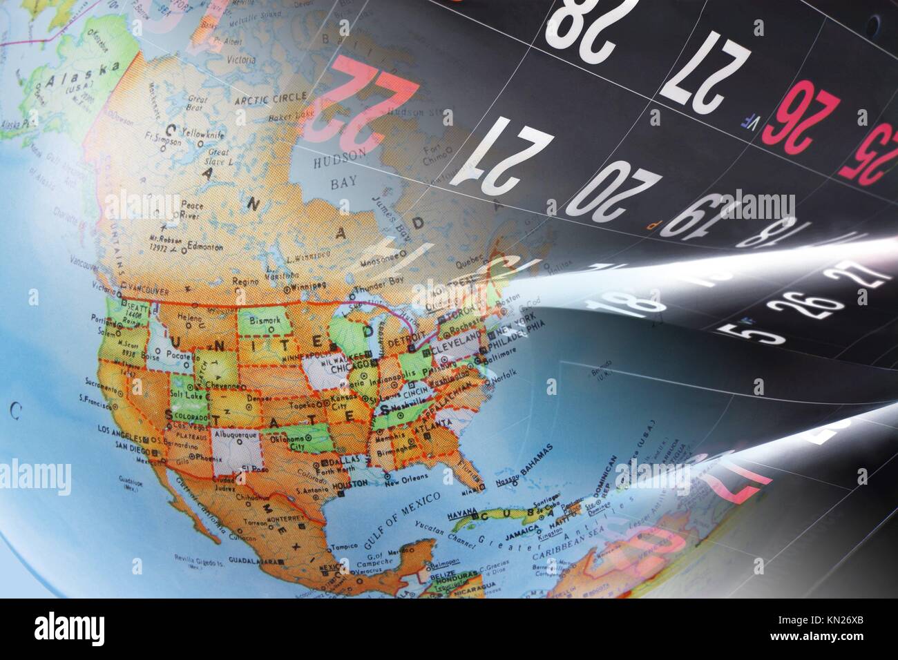 Universal calendar hi-res stock photography and images - Alamy
