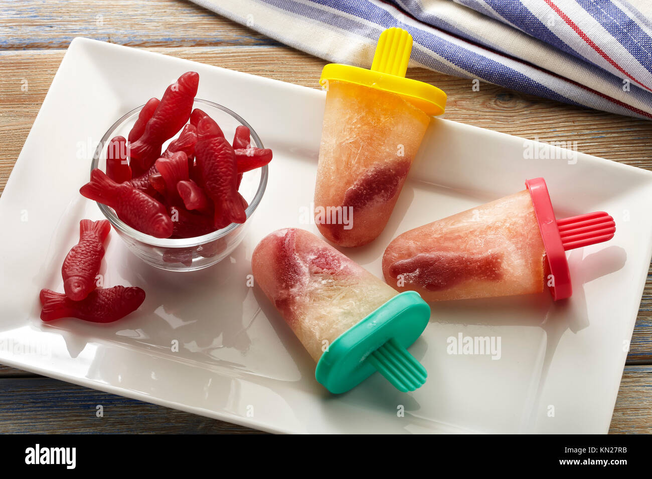 Deep ocean delishfish pops Stock Photo - Alamy