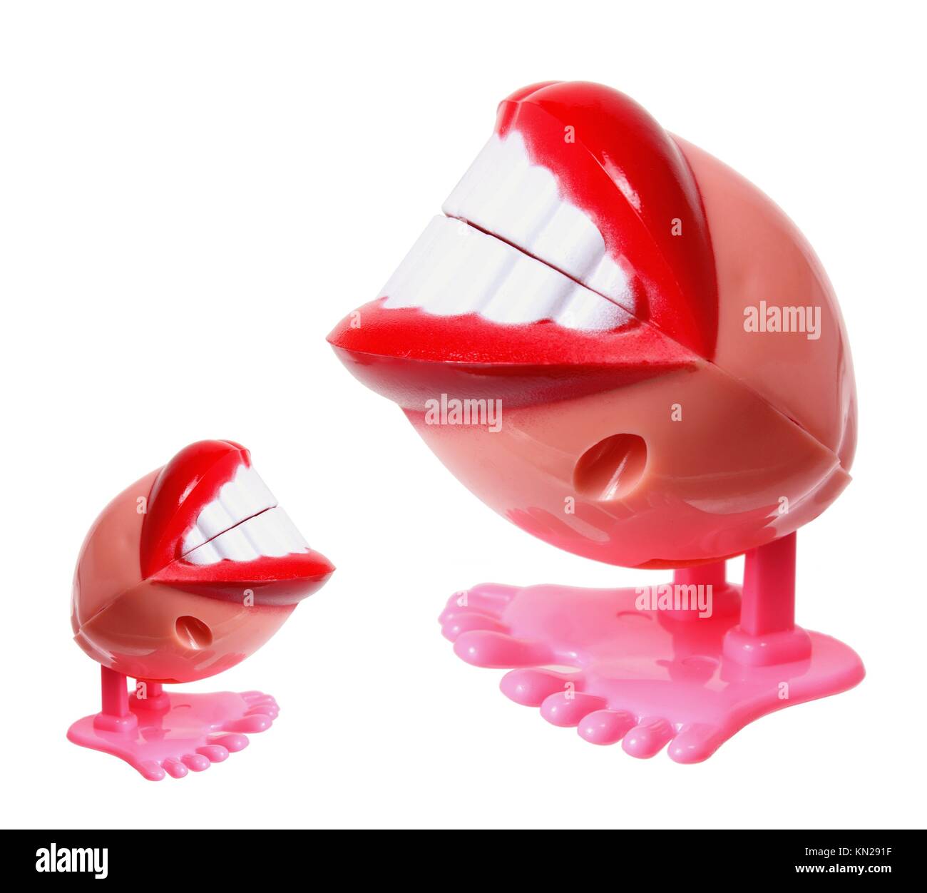 Teeth Chattering Toy White Background High Resolution Stock Photography ...