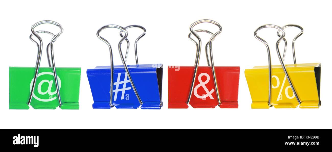 Fold back clips hi-res stock photography and images - Alamy