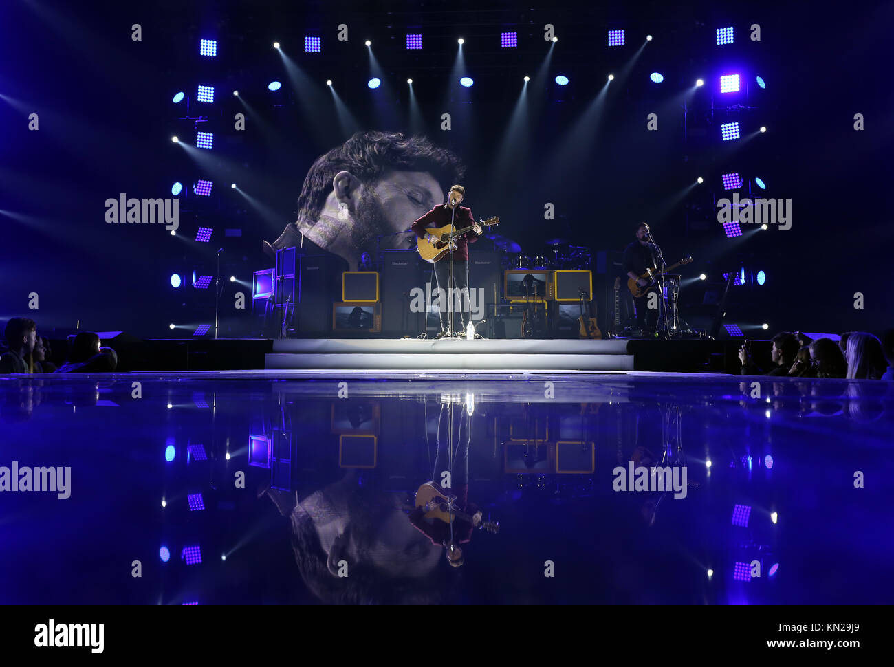 James Arthur performs on stage during day one of Capital's Jingle Bell ...