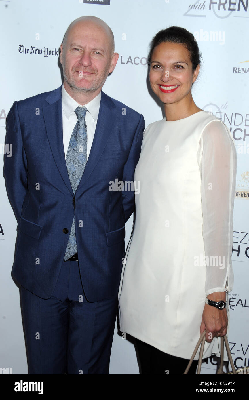 NEW YORK, NY - MARCH 06: Jean-Paul Salome, Isabelle Giordano attends '3 ...