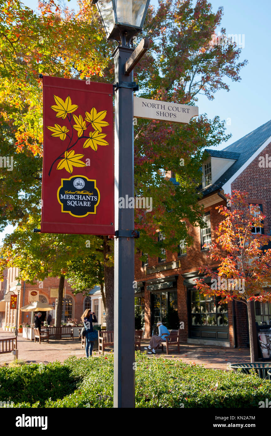 USA Virginia VA Colonial Williamsburg Merchants Square Duke of ...