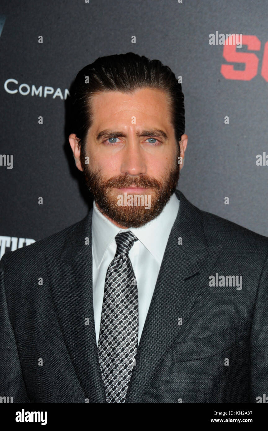 NEW YORK, NY - JULY 20: Jake Gyllenhaal attends the 'Southpaw' New York ...