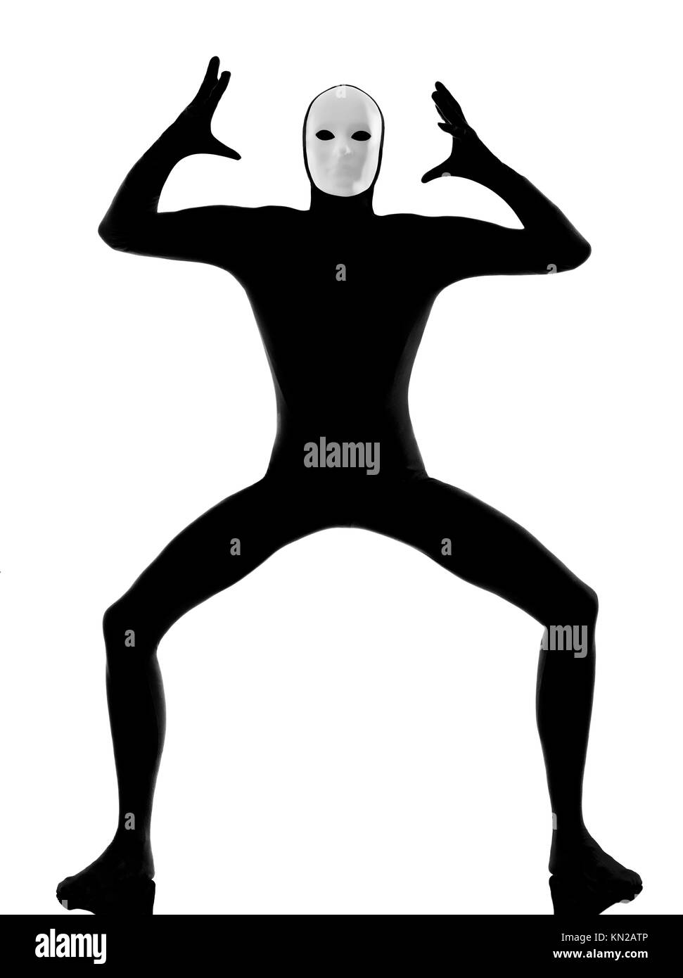 Mime mask silhouette hi-res stock photography and images - Alamy