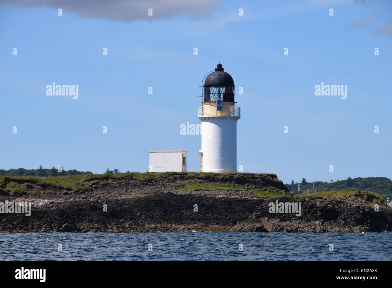 Arnish Point Lighthouse, Stornoway, Isle of Lewis, Outer Hebrides of ...