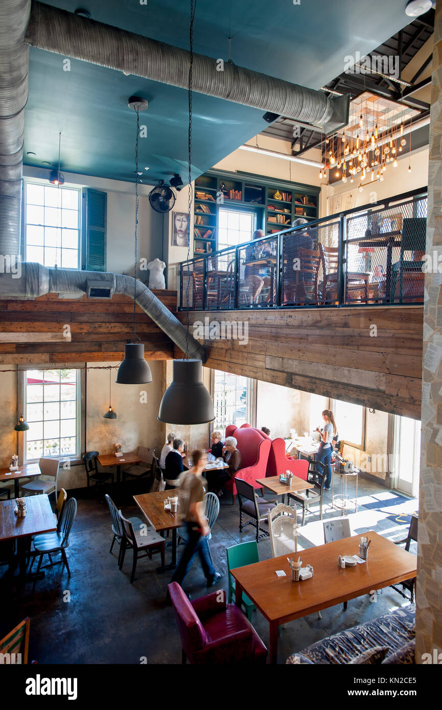 USA Virginia Williamsburg VA Restaurants The Culture Cafe interior hip ...