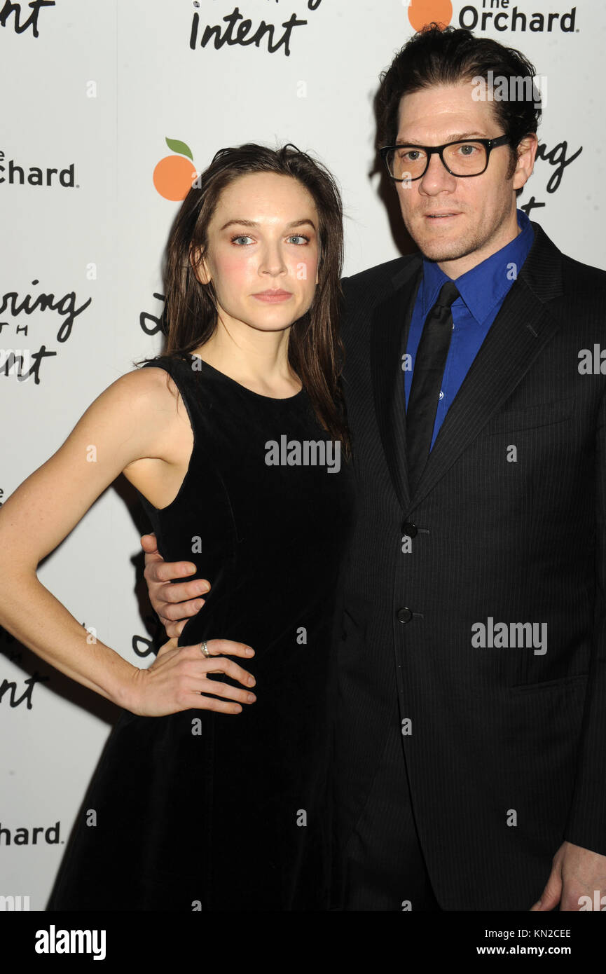 NEW YORK, NY - JANUARY 14: Adam Rapp attends the New York premiere of ...