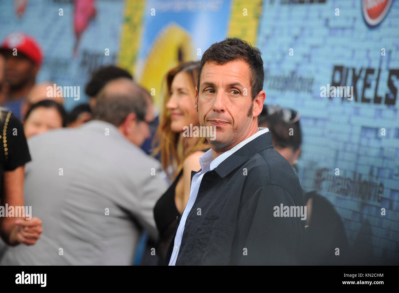 NEW YORK, NY - JULY 18: Actors Ashley Benson, Josh Gad, Peter Dinklage ...