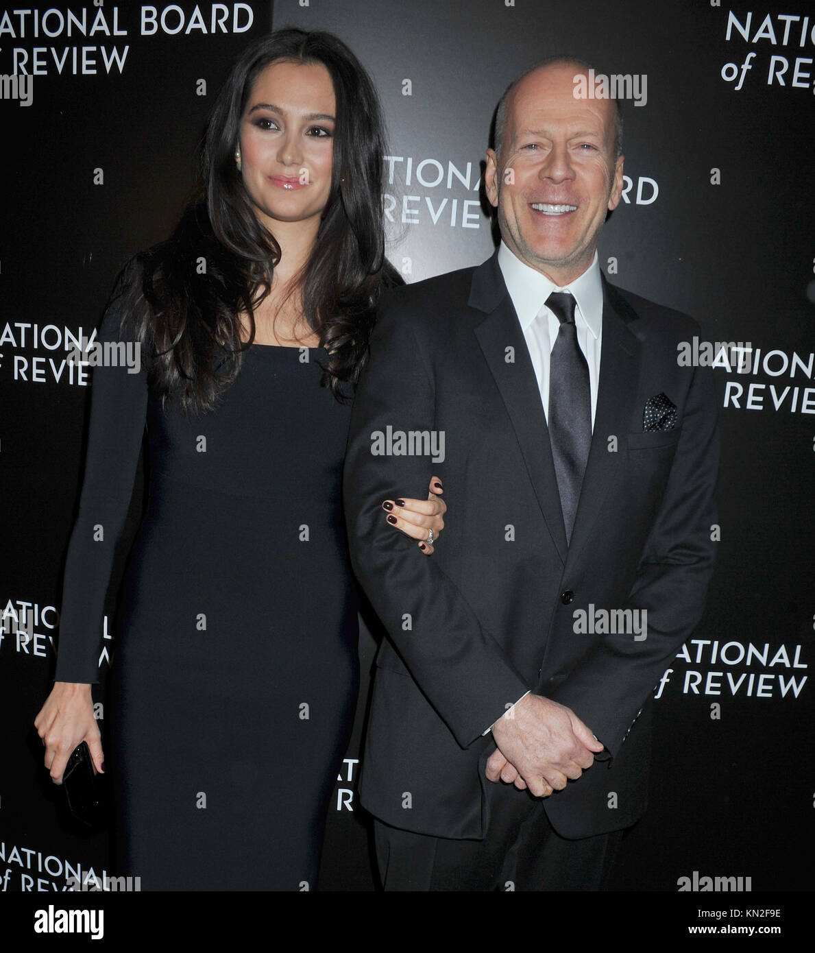NEW YORK, NY - JANUARY 06: Emma Heming-Willis, Bruce Willis attends the ...