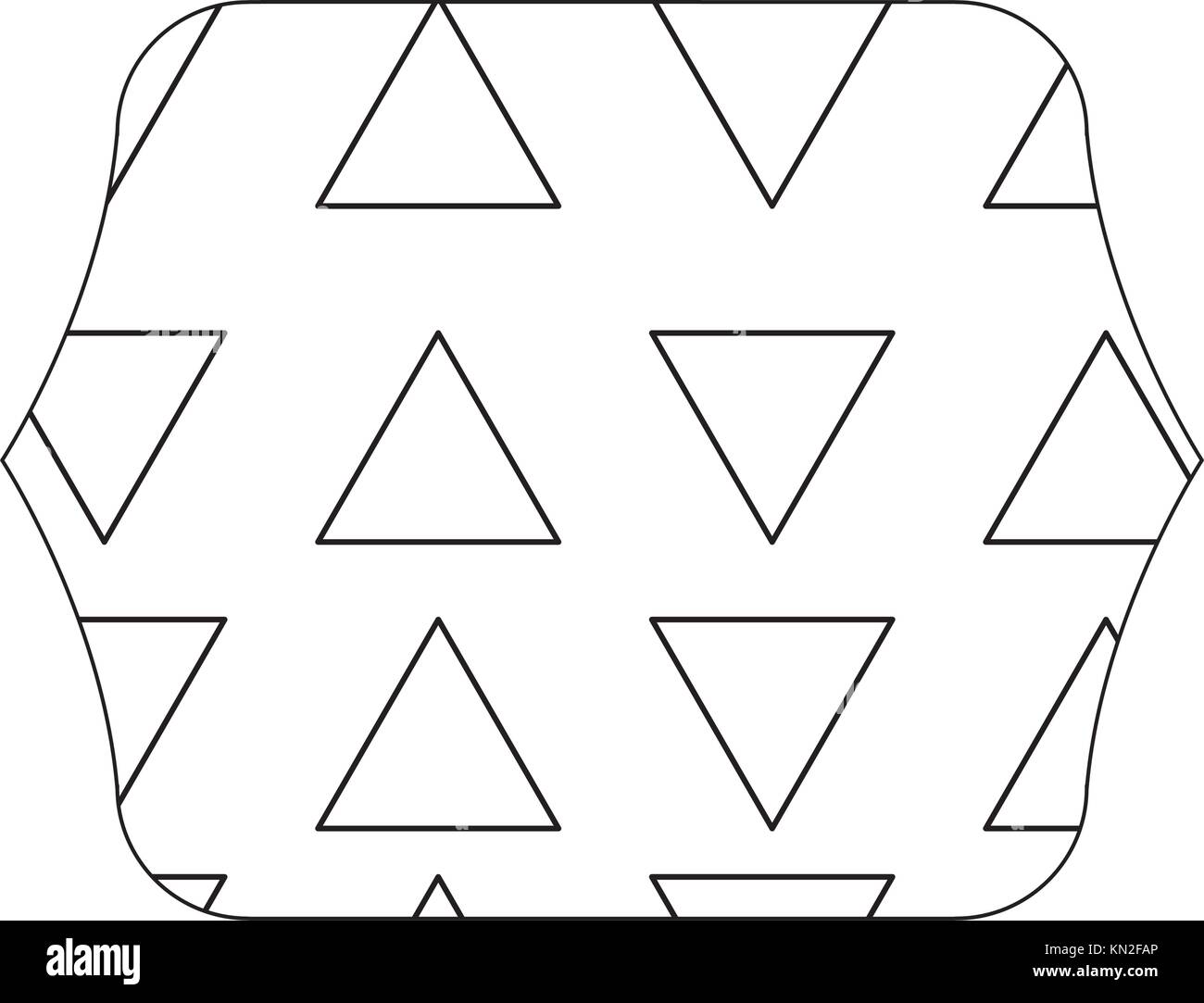 Edge geometric figures Stock Vector Images - Alamy
