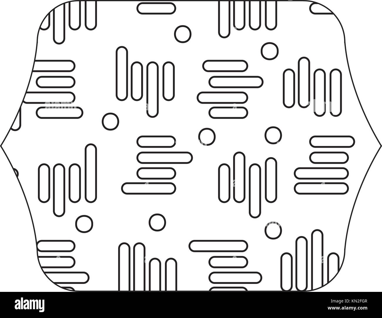 Edge geometric figures Stock Vector Images - Alamy