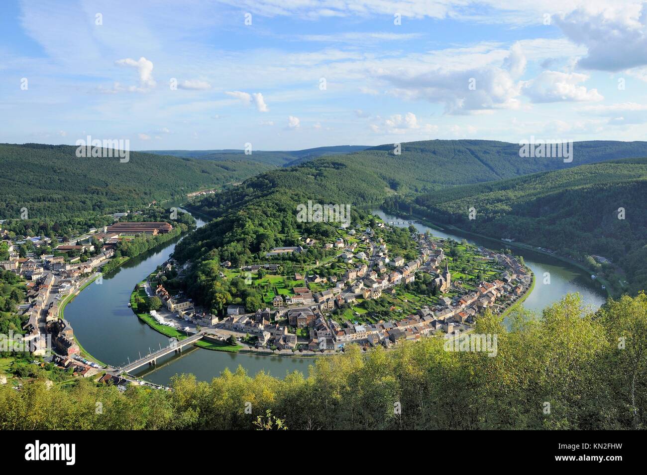 River meuse montherme french ardennes hi-res stock photography and ...