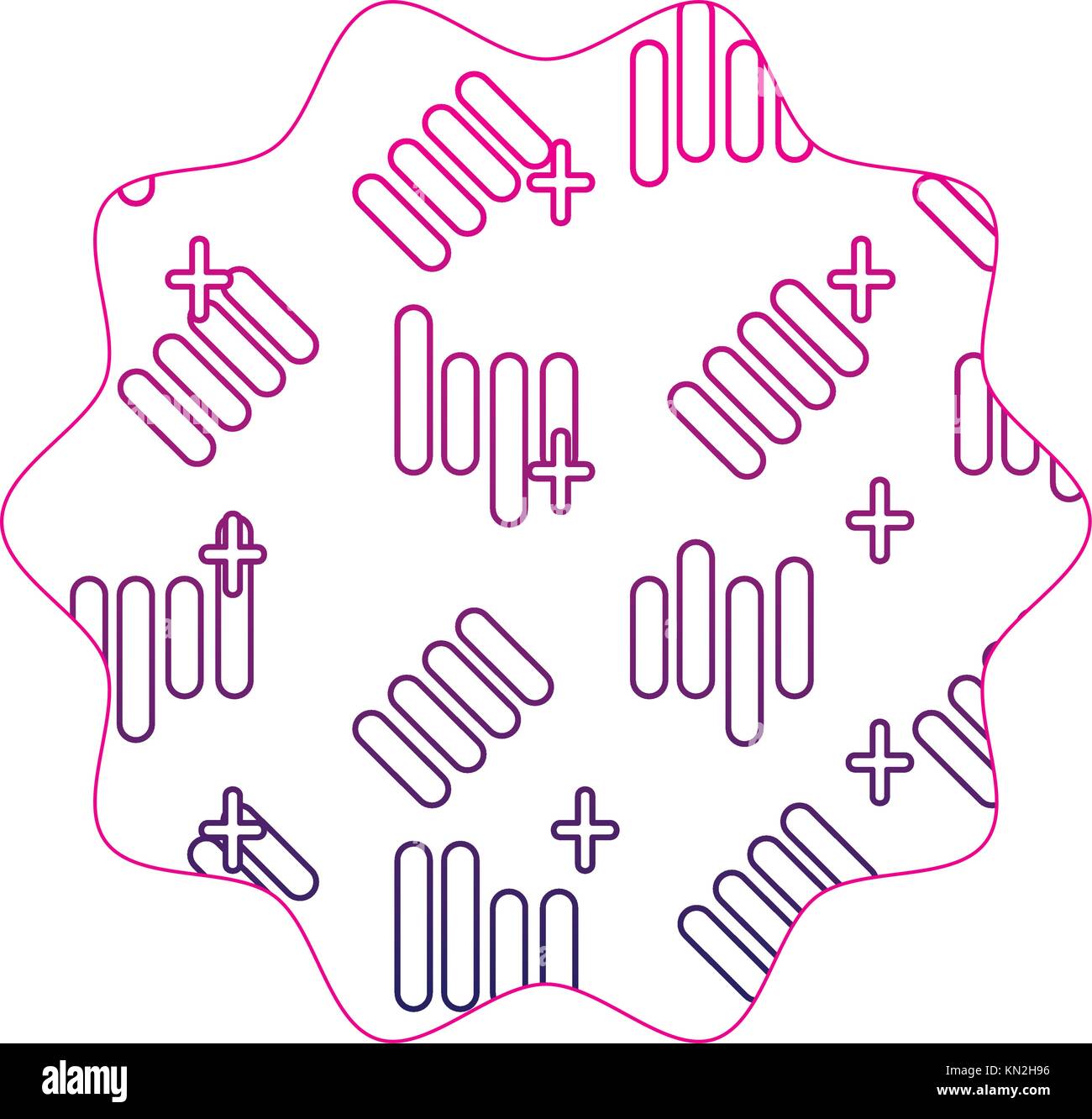 color line star with graphic abstract style background vector ...