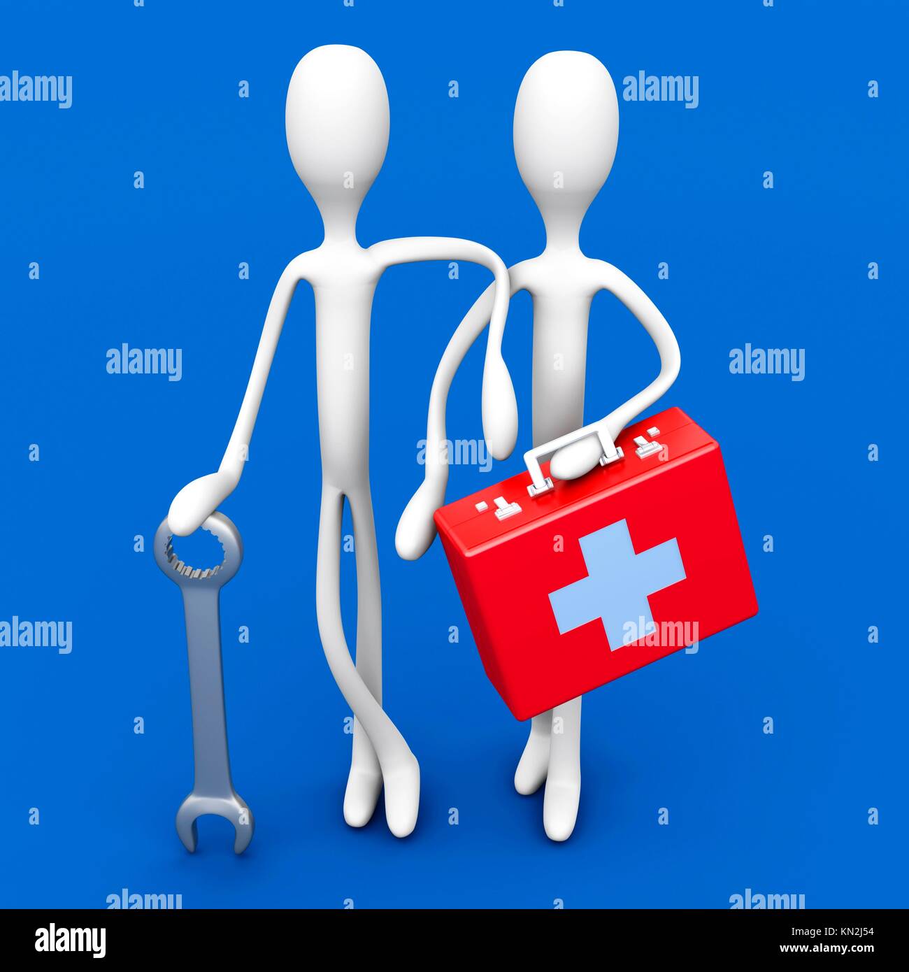 Figures medical profession hi-res stock photography and images - Alamy