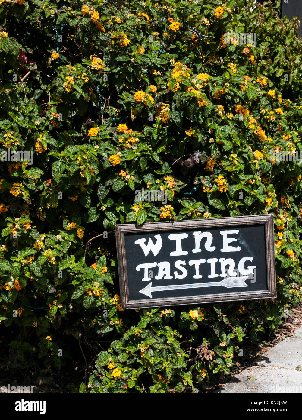 Wine Tasting Sign High Resolution Stock Photography and Images - Alamy
