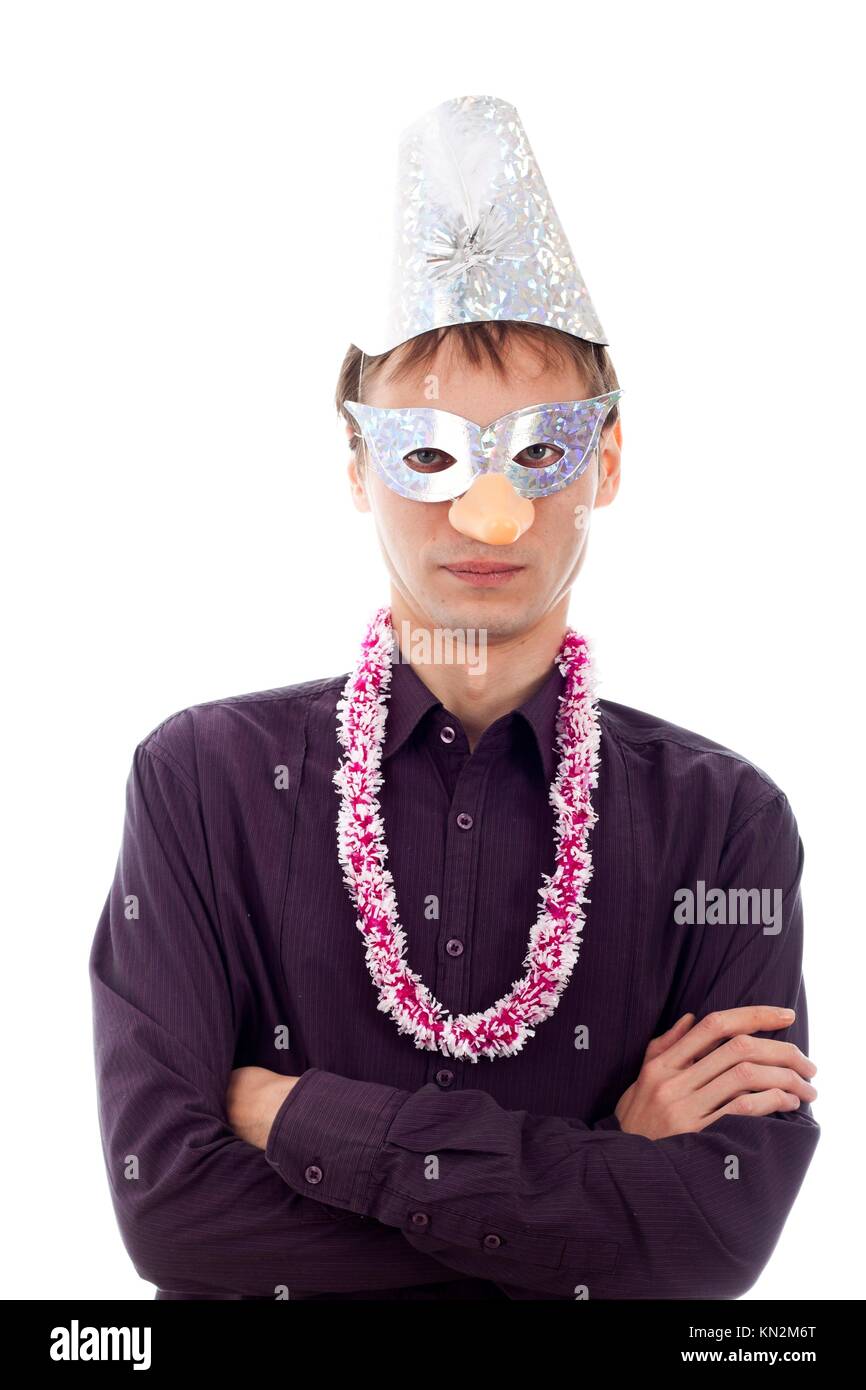 Serious clown mask hi-res stock photography and images - Alamy