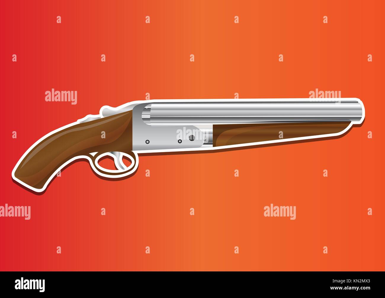 Sawed Off Pump Shotgun