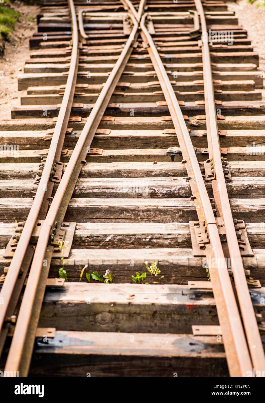 Two line railway hi-res stock photography and images - Alamy