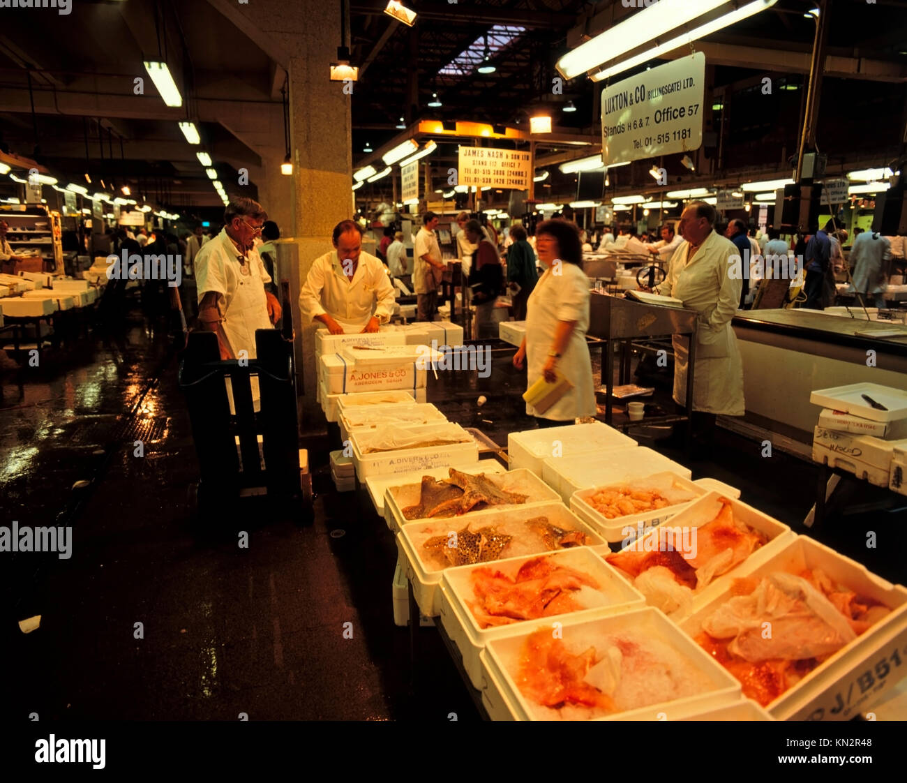 Billingsgate Fish Market In London High Resolution Stock Photography ...