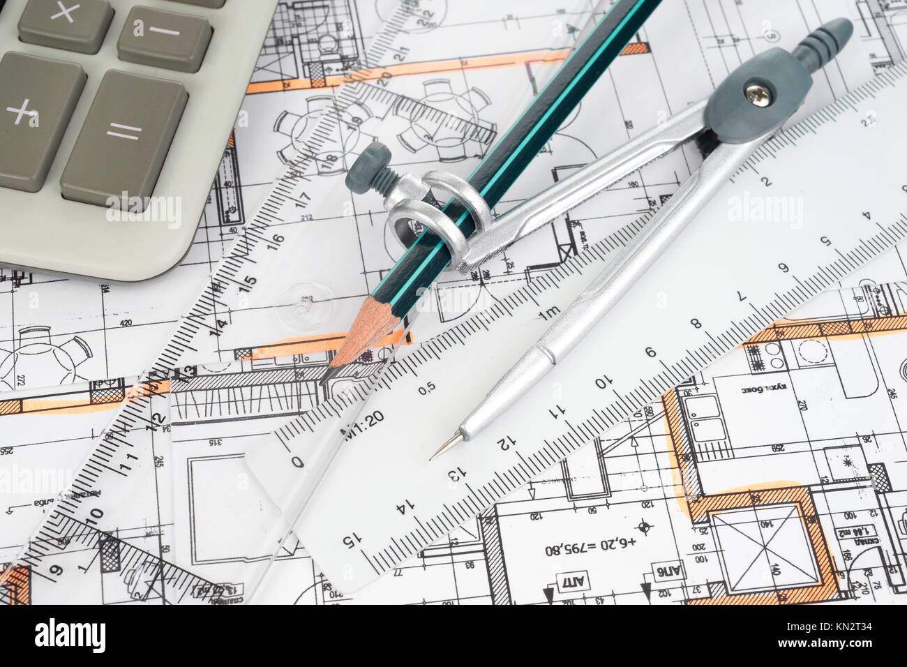 Architectural scale ruler hi-res stock photography and images - Alamy