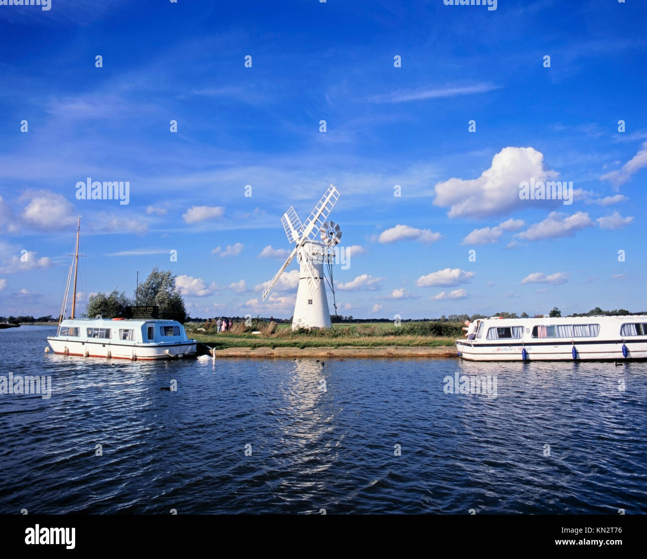 Thurne Mill - Broads National Park Landmark, Thurne Mill, The Staithe ...