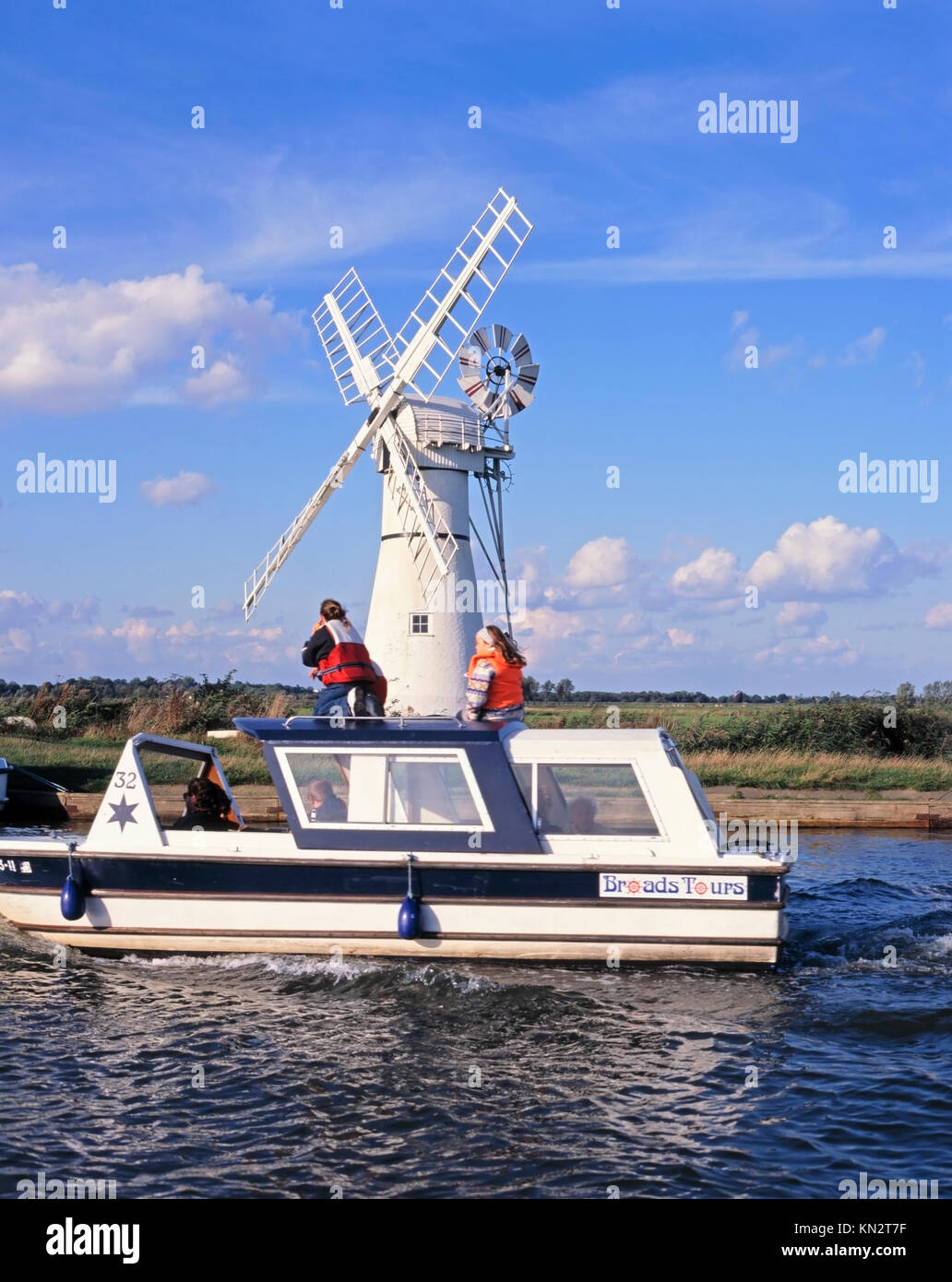 Thurne Mill - Broads National Park Landmark, Thurne Mill, The Staithe ...