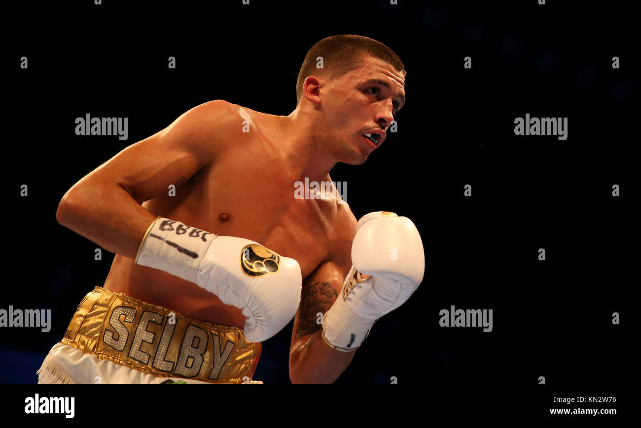 Lee Selby in action against Eduardo Ramirez during their IBF World ...