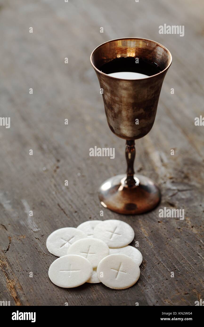 Communion wafer sacrament hi-res stock photography and images - Alamy