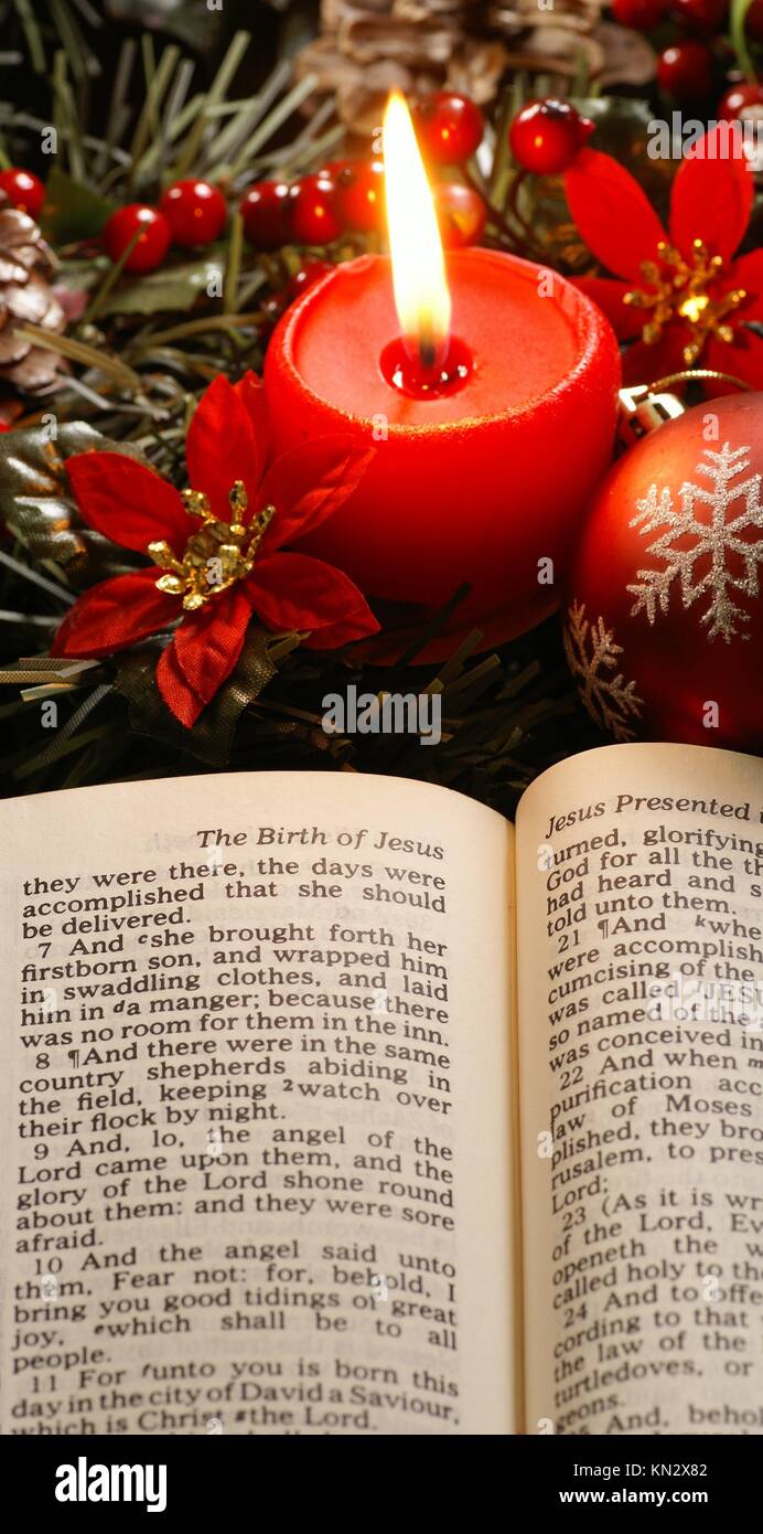 Open Bible And Candle High Resolution Stock Photography and Images - Alamy