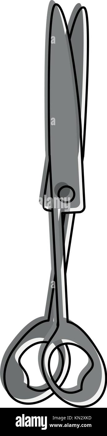 surgical scissors medical tool Stock Vector Image & Art - Alamy