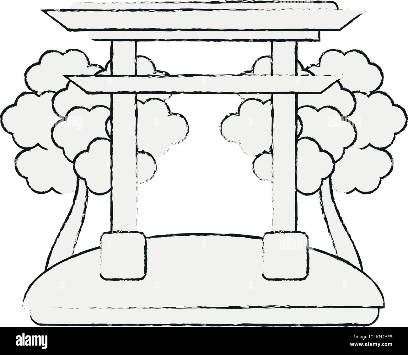 Chinese portal symbol Stock Vector Image & Art - Alamy