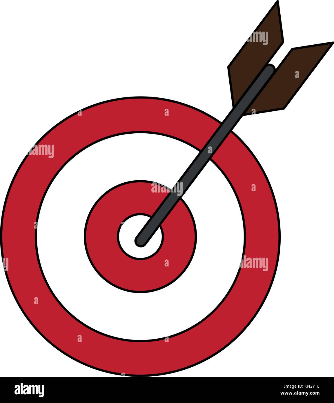 Dartboard target symbol Stock Vector Image & Art - Alamy