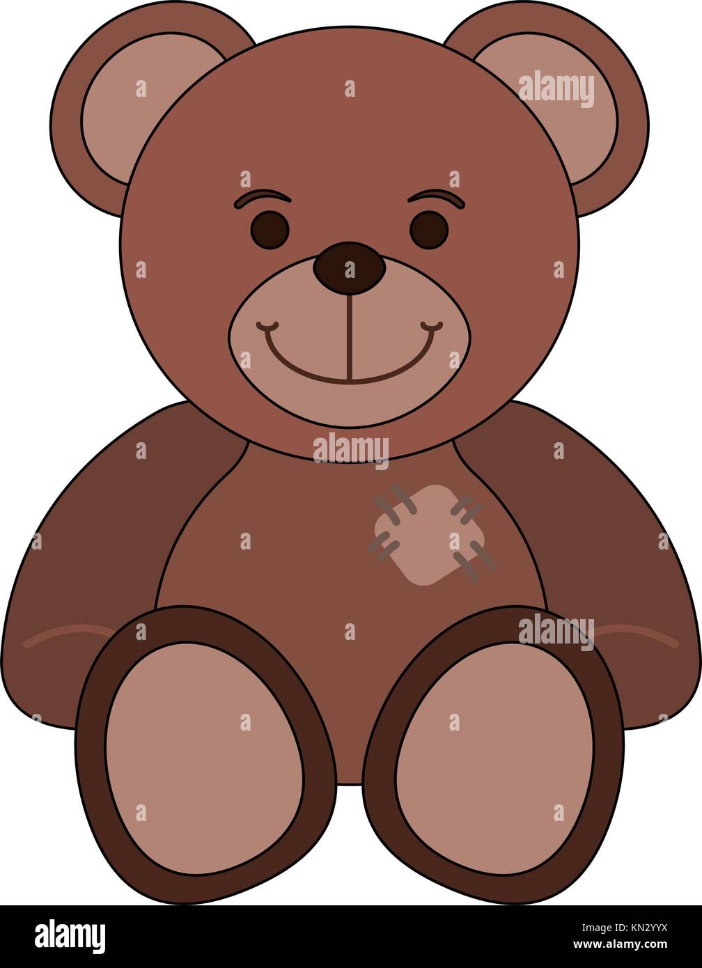Cute teddy cartoon Stock Vector Image & Art - Alamy