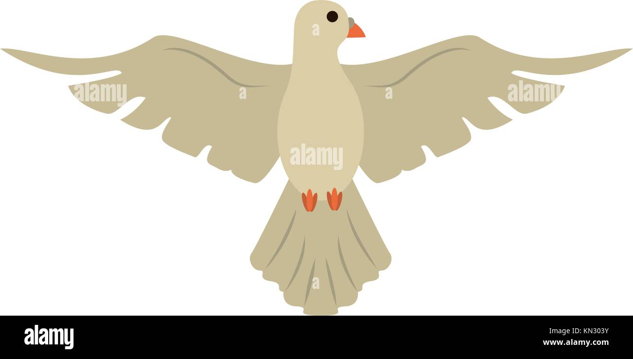 Dove bird cartoon Stock Vector Image & Art - Alamy