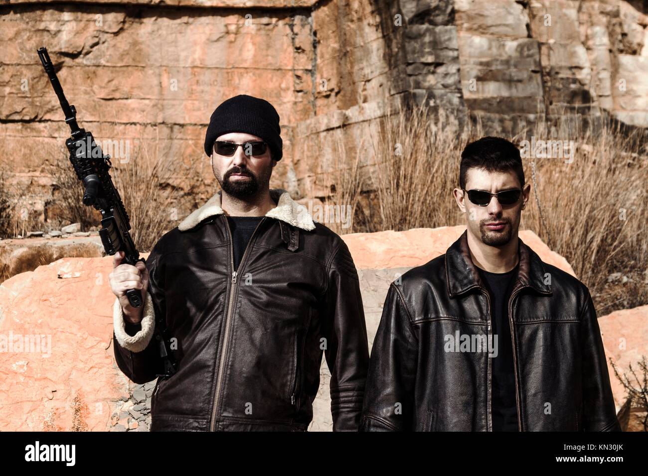 Gang Members With Guns