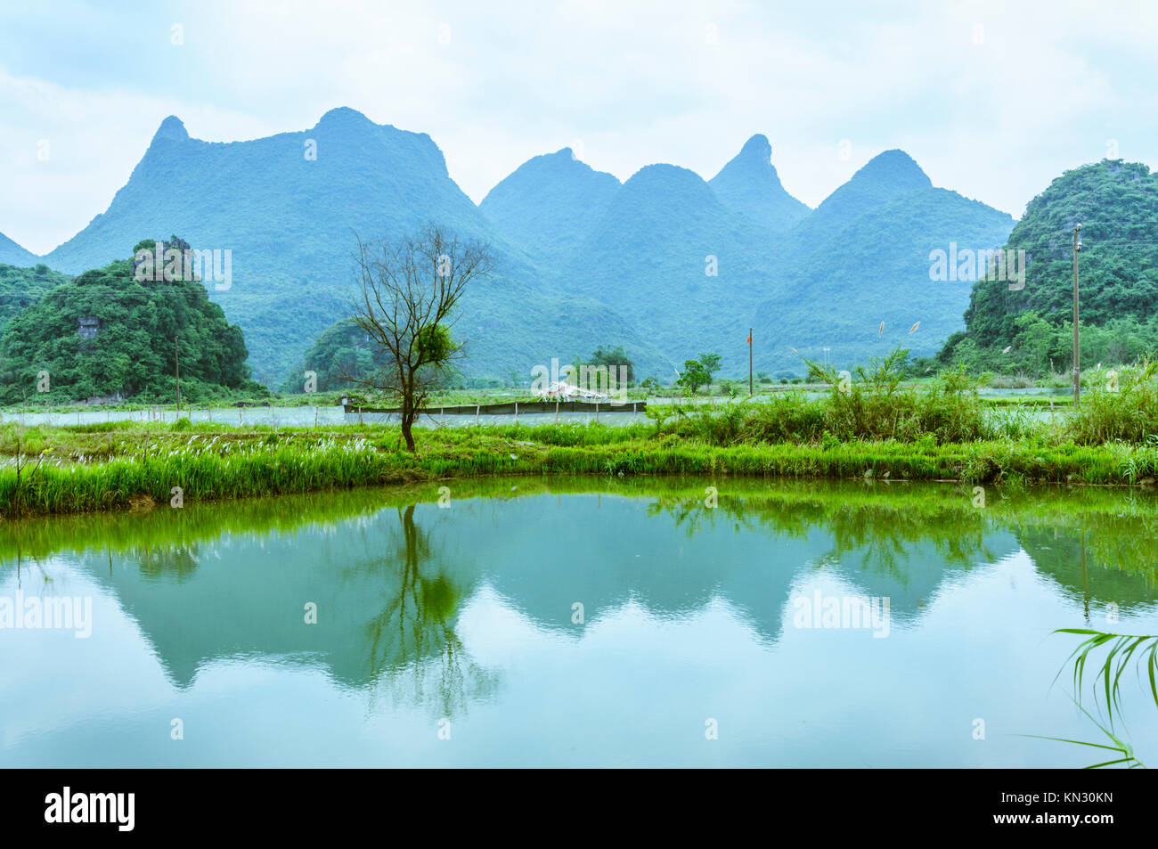 Countryside scenery in spring Stock Photo - Alamy