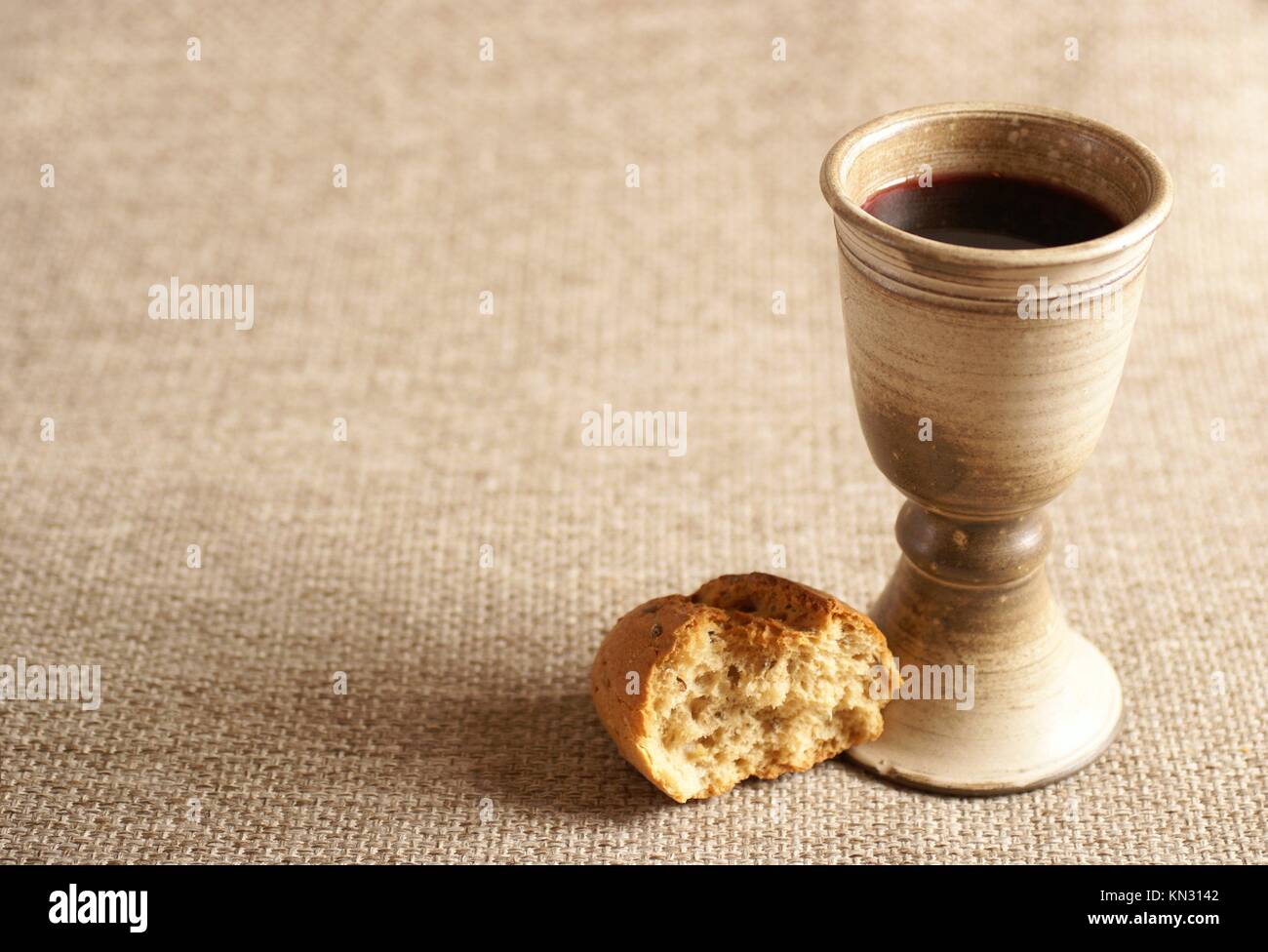 Chalice And Bread Wallpaper