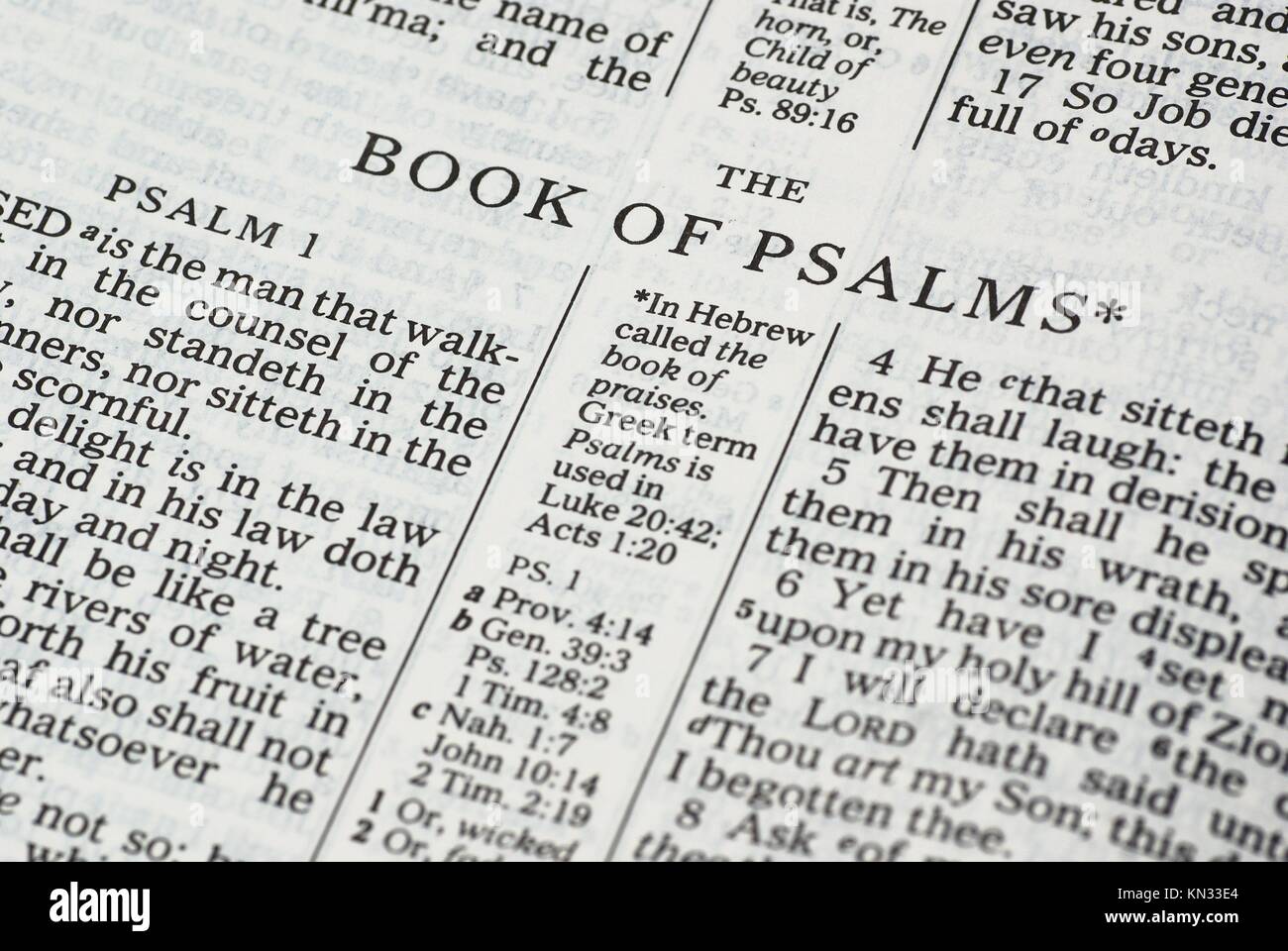 Bible opened hi-res stock photography and images - Alamy