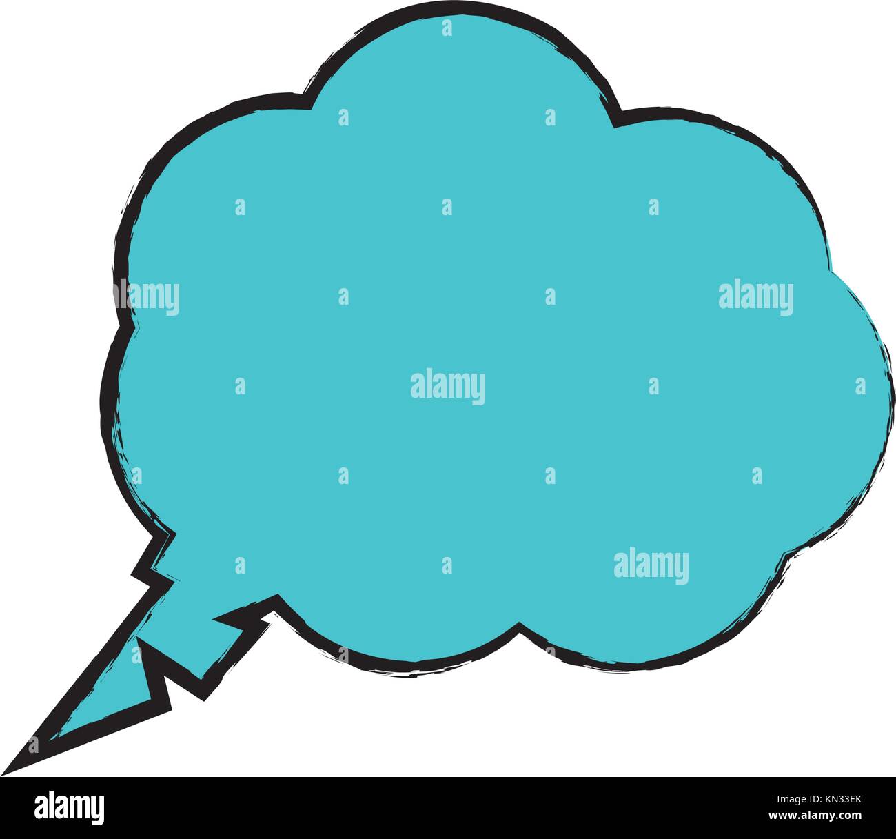 thinking cloud icon image Stock Vector Image & Art - Alamy