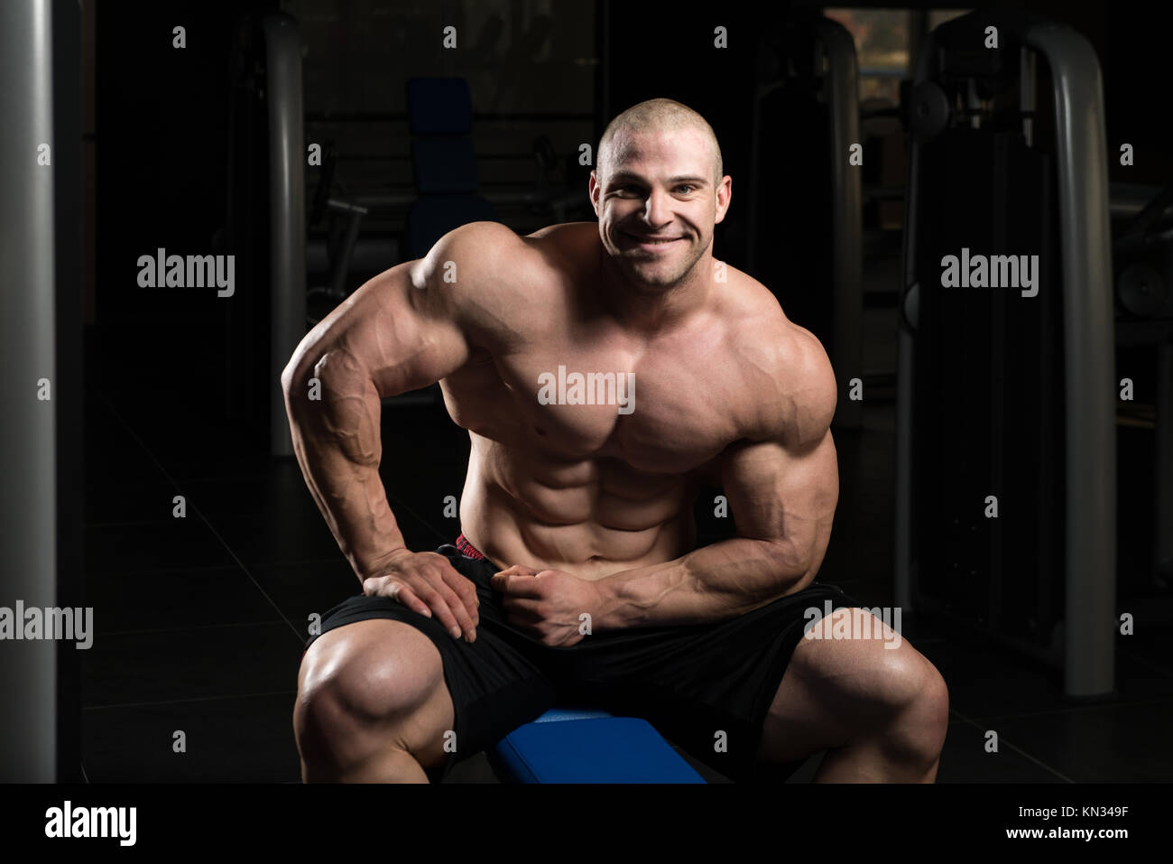 Handsome Good Looking And Attractive Young Man With Muscular Body ...