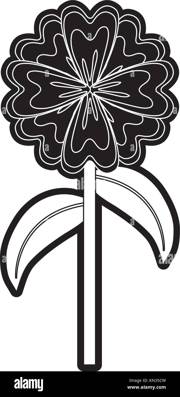 flower stem vector illustration Stock Vector Image & Art - Alamy