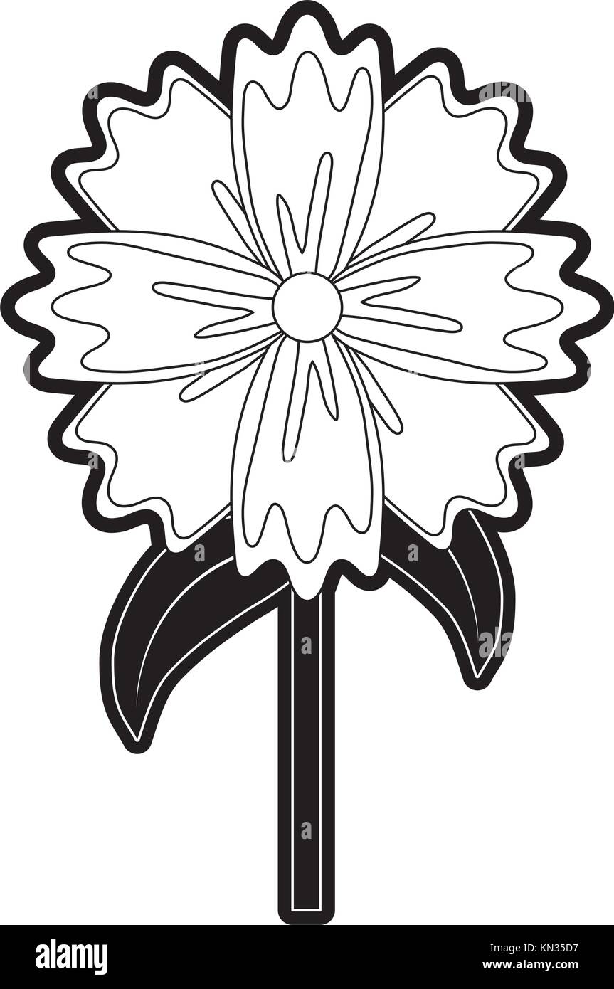 flower stem vector illustration Stock Vector Image & Art - Alamy