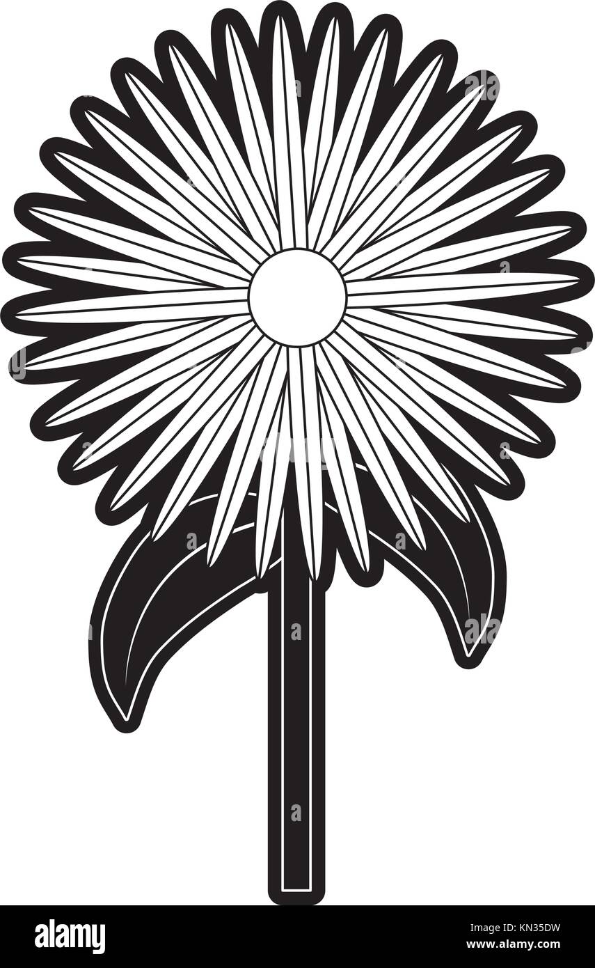 flower stem vector illustration Stock Vector Image & Art - Alamy